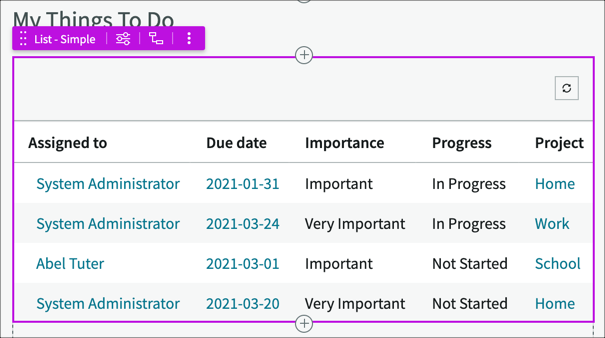 Exercise: Configure Workspace Containers and Components | ServiceNow Developers