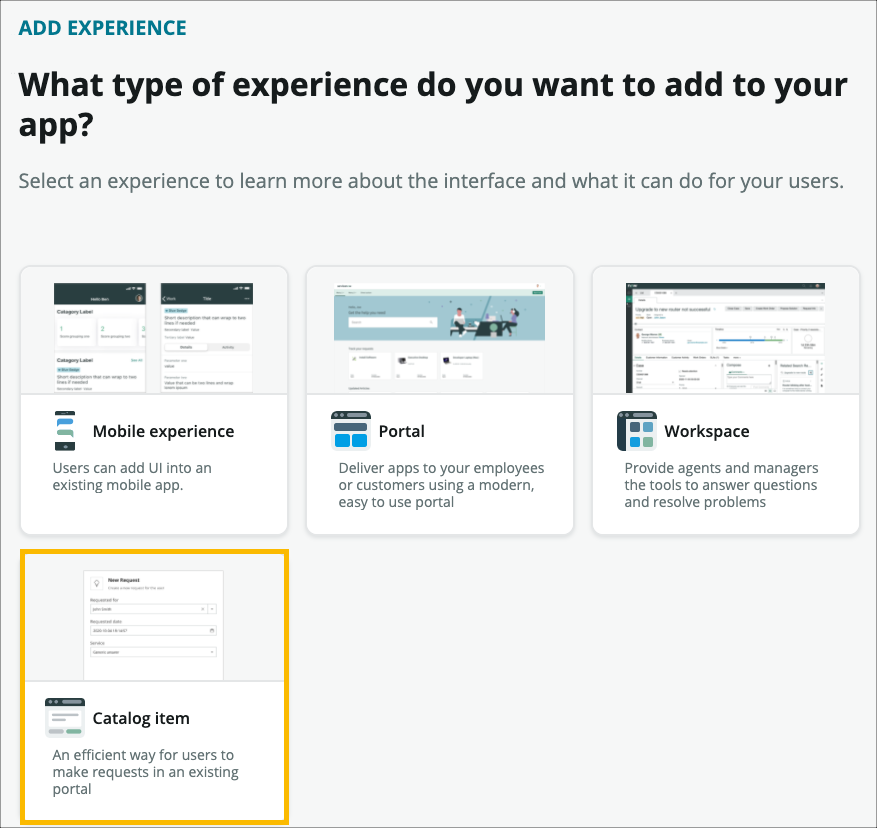 Exercise Create A Catalog Item ServiceNow Developers exercise-create-a-catalog-item-servicenow-developers