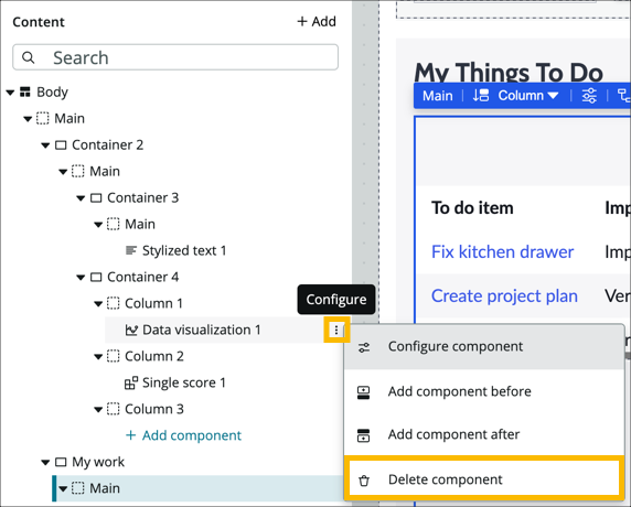 Exercise: Add Data Visualization to a Workspace | ServiceNow Developers