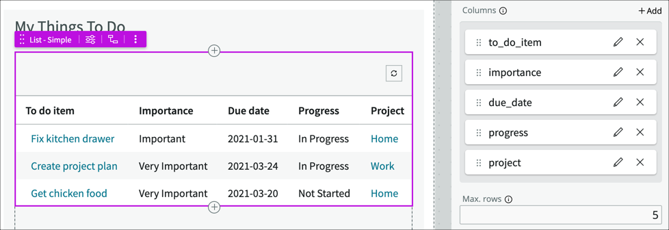 Exercise: Configure Workspace Containers and Components | ServiceNow Developers