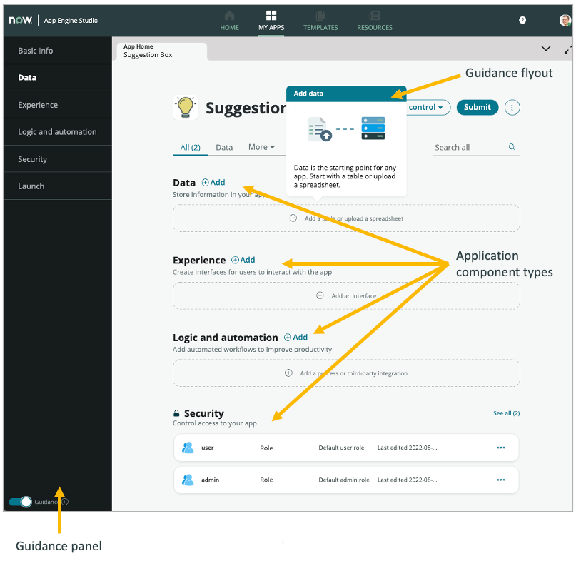 Creating an Application from Scratch | ServiceNow Developers