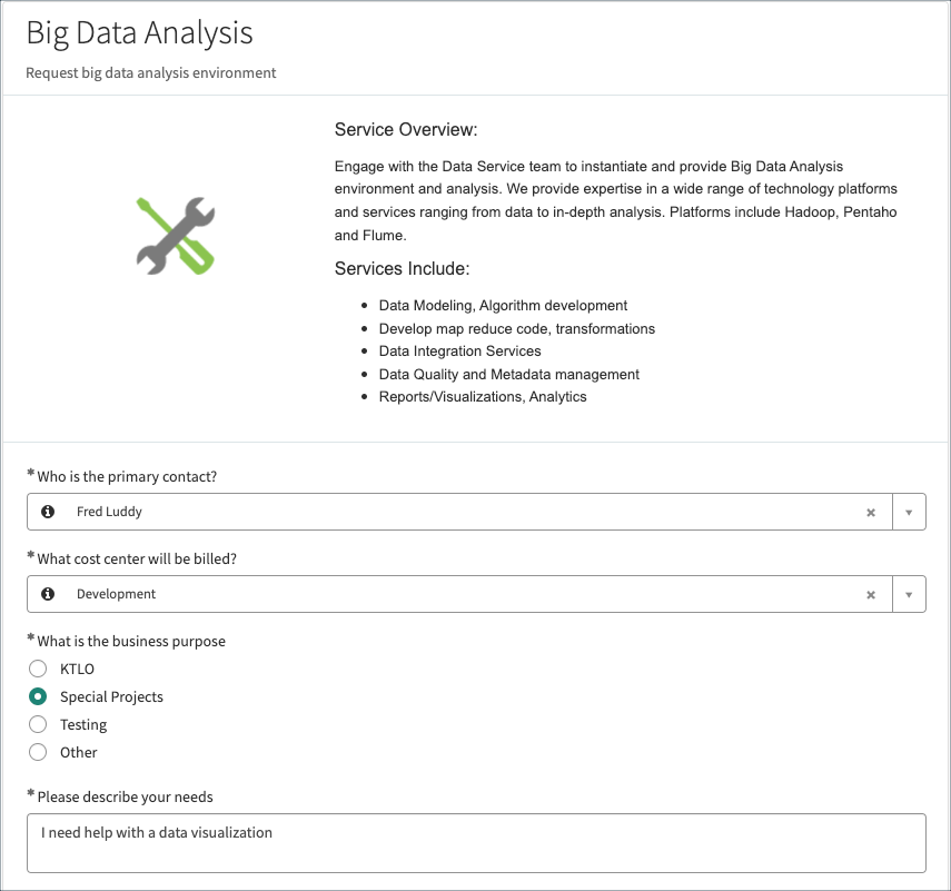 Exercise: Use an Existing Catalog Item | ServiceNow Developers
