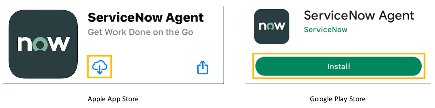 Installing the ServiceNow Agent Mobile Application | ServiceNow Developers