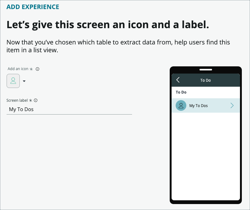 Exercise: Create and Use the To Do Mobile Experience | ServiceNow Developers