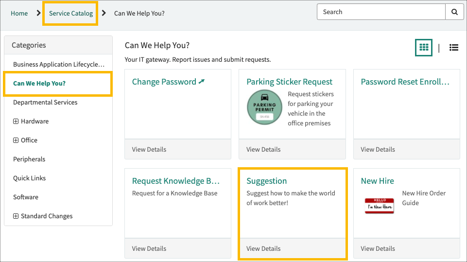 Choosing a Record Producer Location | ServiceNow Developers