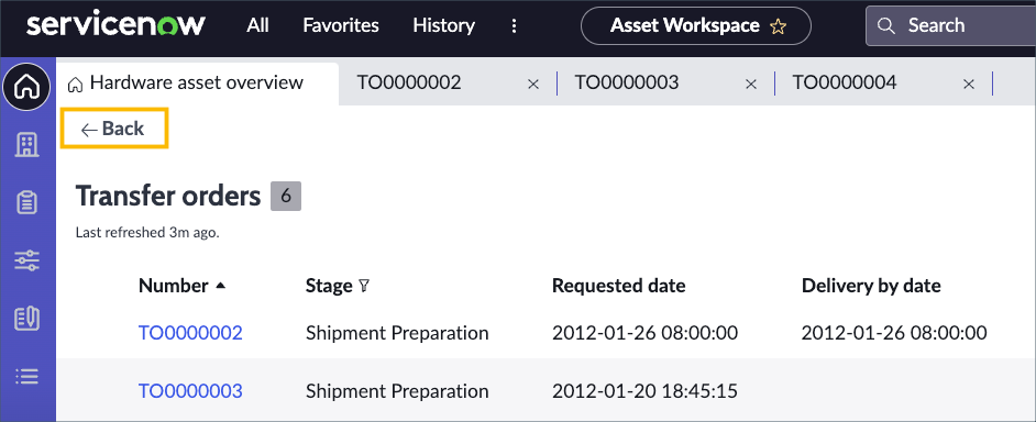 Using a Workspace | ServiceNow Developers