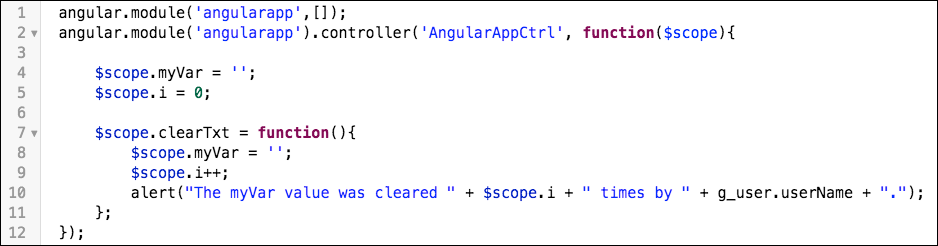Exercise: Create and Use a UI Script | ServiceNow Developers