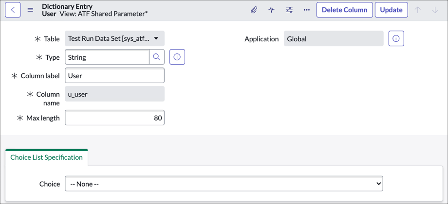 Creating Parameterized Tests | ServiceNow Developers