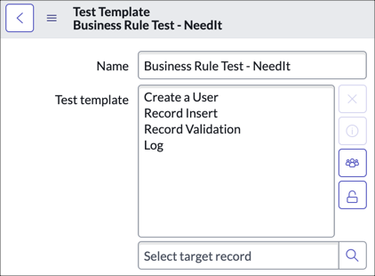 Exercise: Create a Test Template | ServiceNow Developers