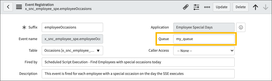 Using Custom Queues - Advanced Topic | ServiceNow Developers