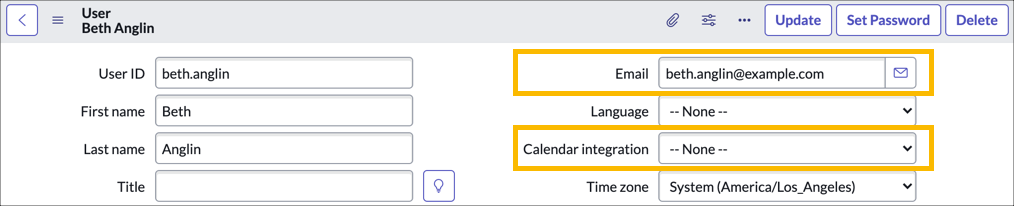 User Notification Settings | ServiceNow Developers
