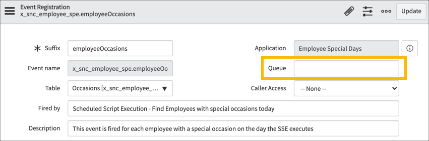 Using Custom Queues - Advanced Topic | ServiceNow Developers