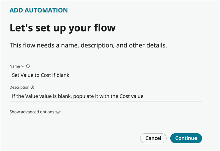Exercise: Create and Configure a Flow | ServiceNow Developers