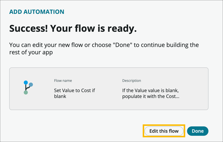 Exercise: Create and Configure a Flow | ServiceNow Developers