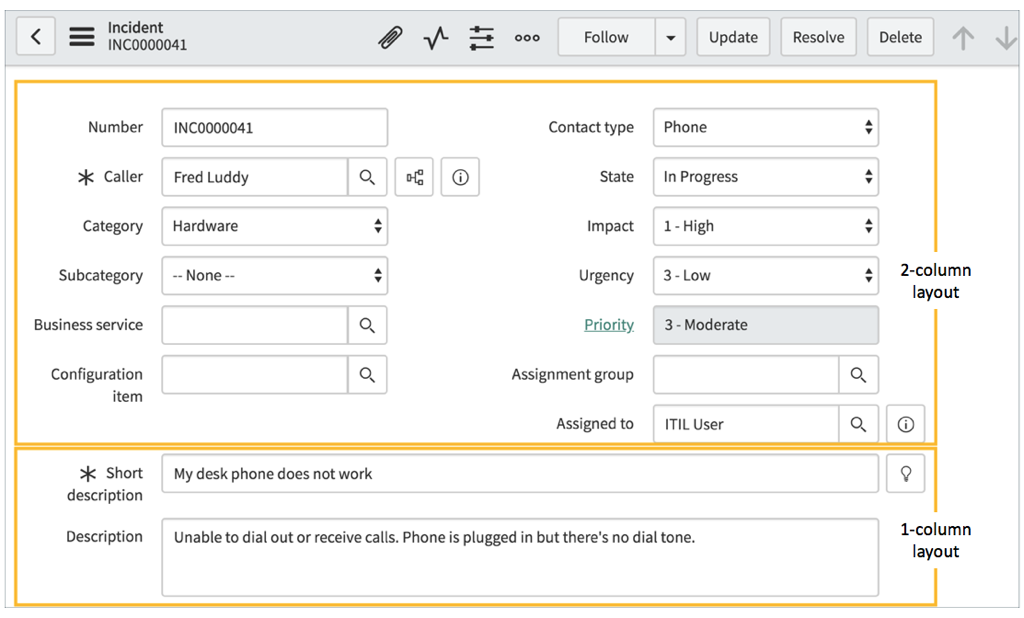 Forms | ServiceNow Developers