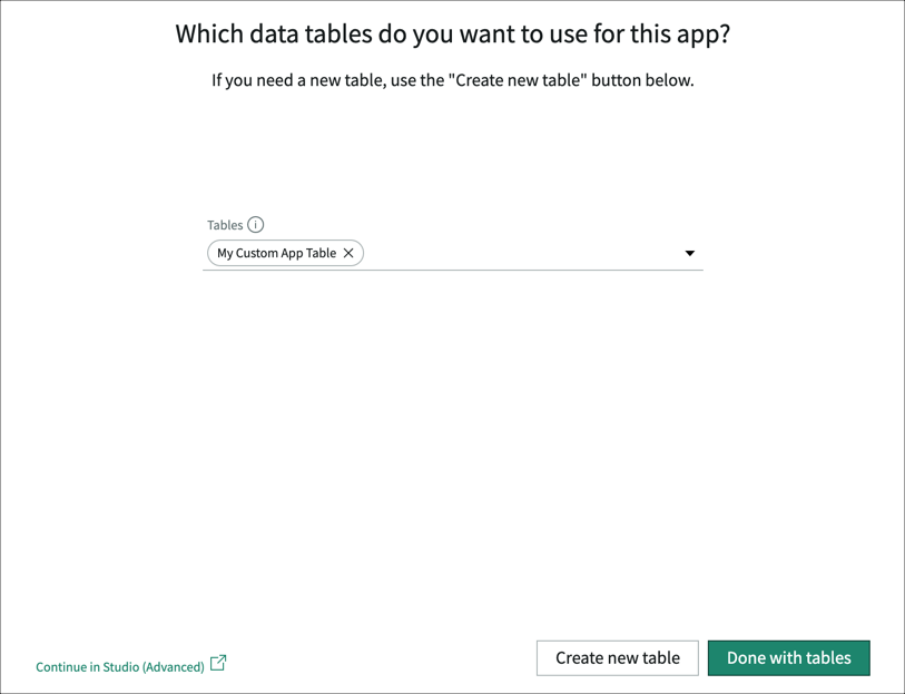 Guided App Creator - Data Pane | ServiceNow Developers