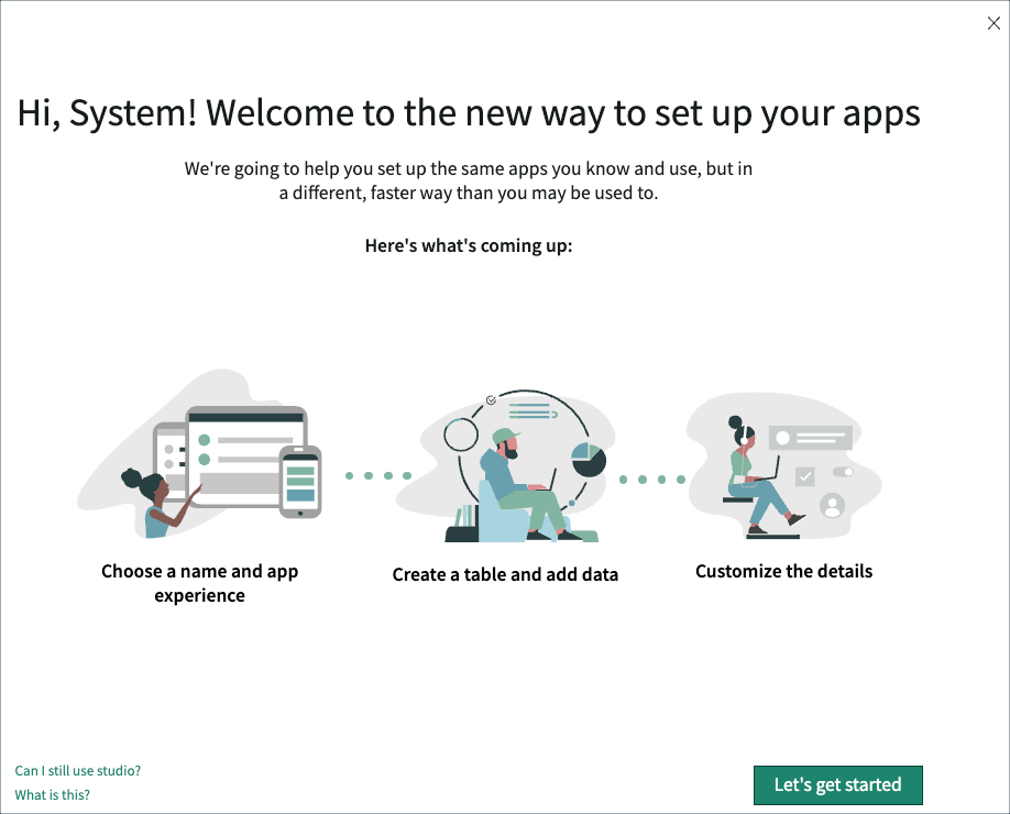 Creating an Application | ServiceNow Developers