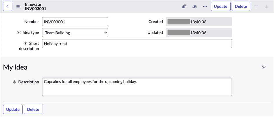 Exercise: Add Fields to the Innovate Table | ServiceNow Developers