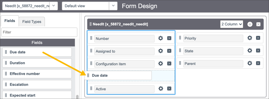 Form Designer | ServiceNow Developers