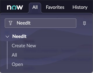 Exercise: Create NeedIt Modules | ServiceNow Developers