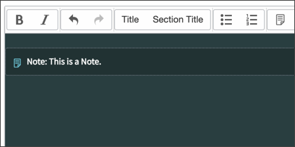 Notes, Related Information, and Tables | ServiceNow Developers