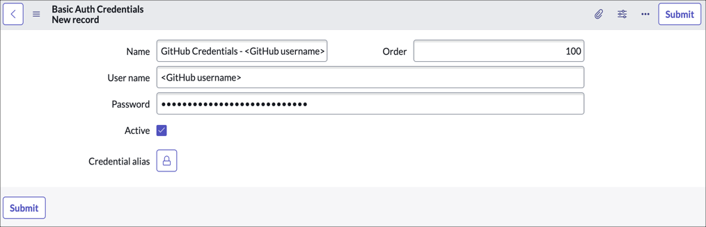 Linking an Application to Source Control | ServiceNow Developers