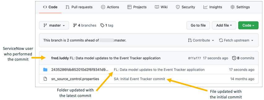 Committing Changes | ServiceNow Developers