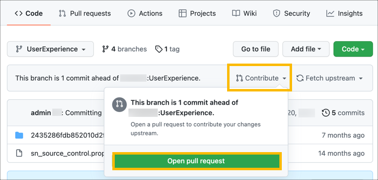 Merging Changes | ServiceNow Developers