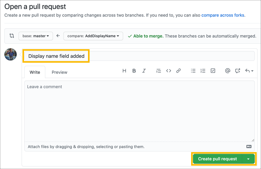 Exercise: Merge Changes | ServiceNow Developers