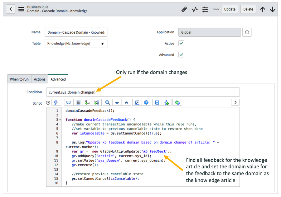 ServiceNow Developers