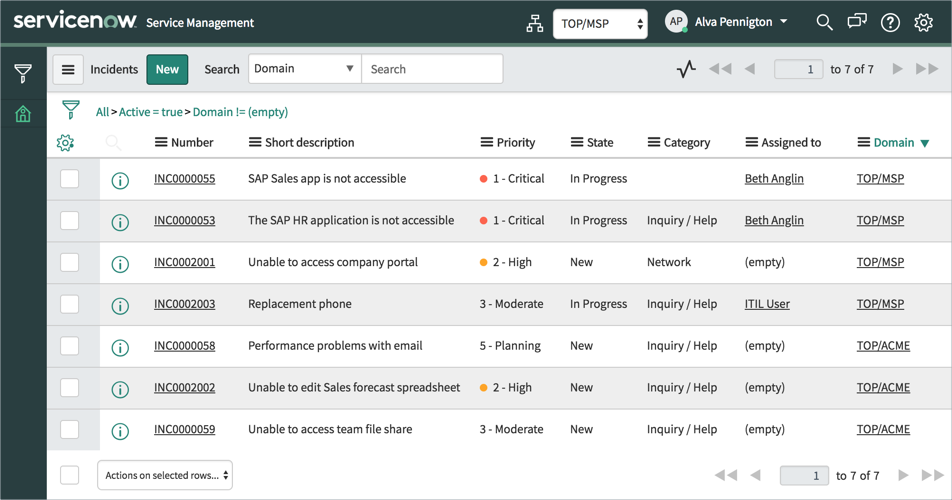 ServiceNow Developers