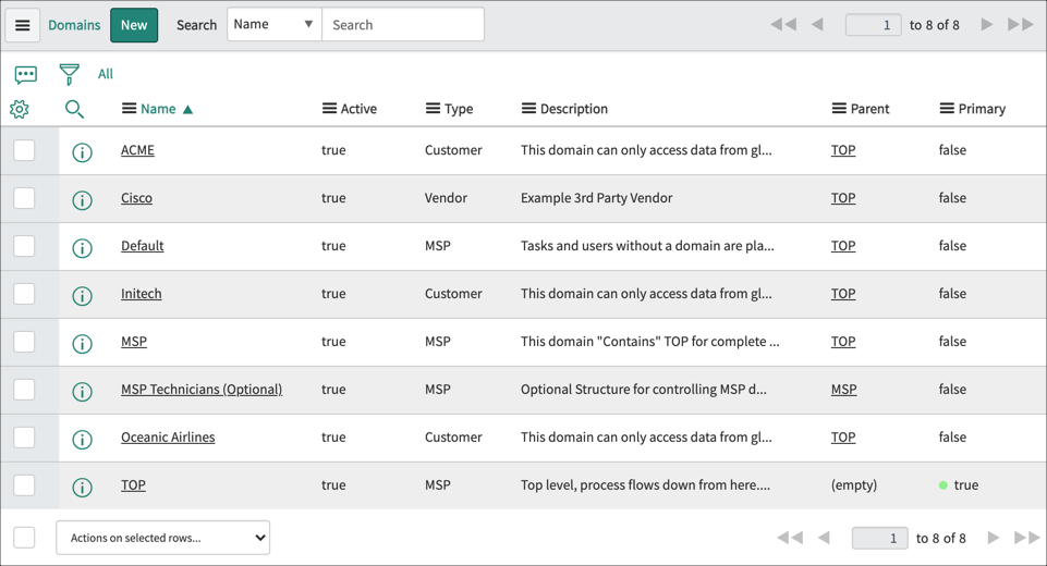 Exercise: Activate Domain Separation | ServiceNow Developers