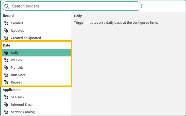 Date Triggers ServiceNow Developers