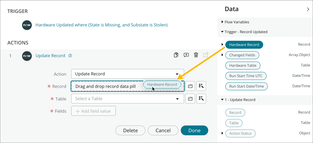 Using Flow Variables | ServiceNow Developers