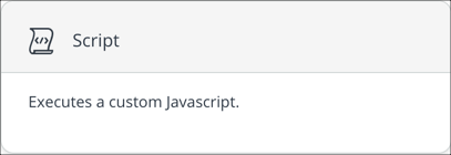 Configuring Script Steps | ServiceNow Developers