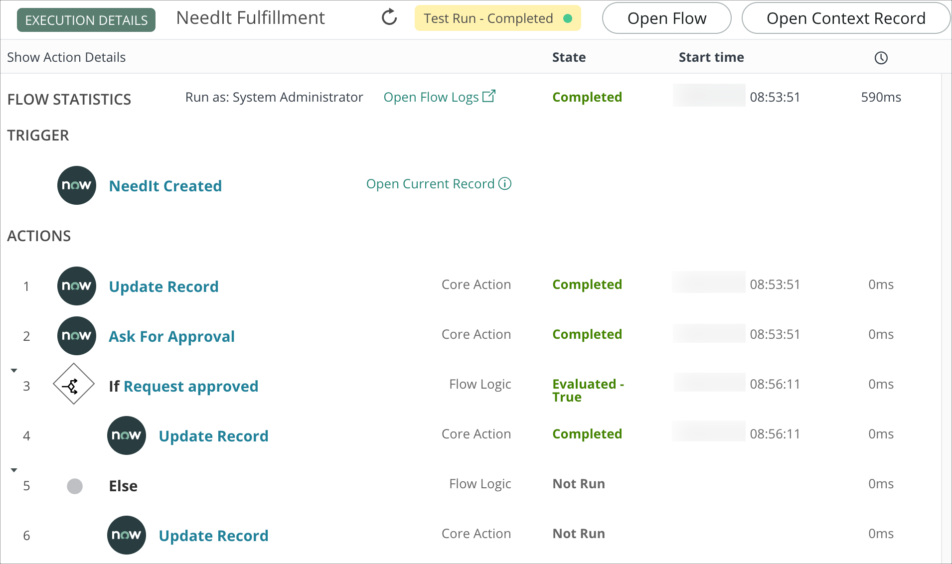 Exercise: Add Flow Logic | ServiceNow Developers
