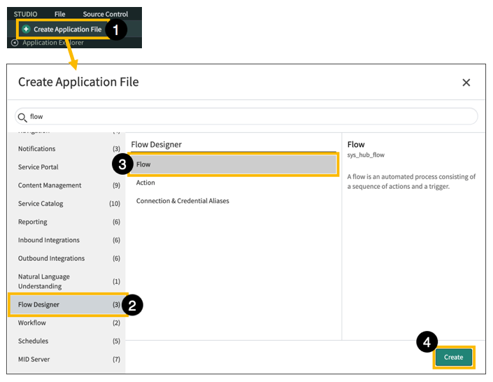 Creating Flows | ServiceNow Developers