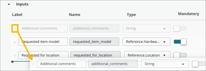 Adding Subflow Inputs | ServiceNow Developers