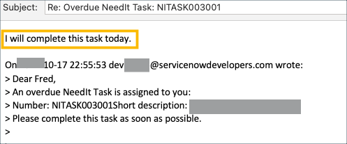 Exercise: Create Inbound Email Flow | ServiceNow Developers