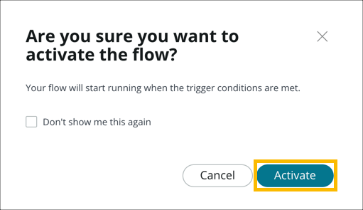 Activating Flows | ServiceNow Developers