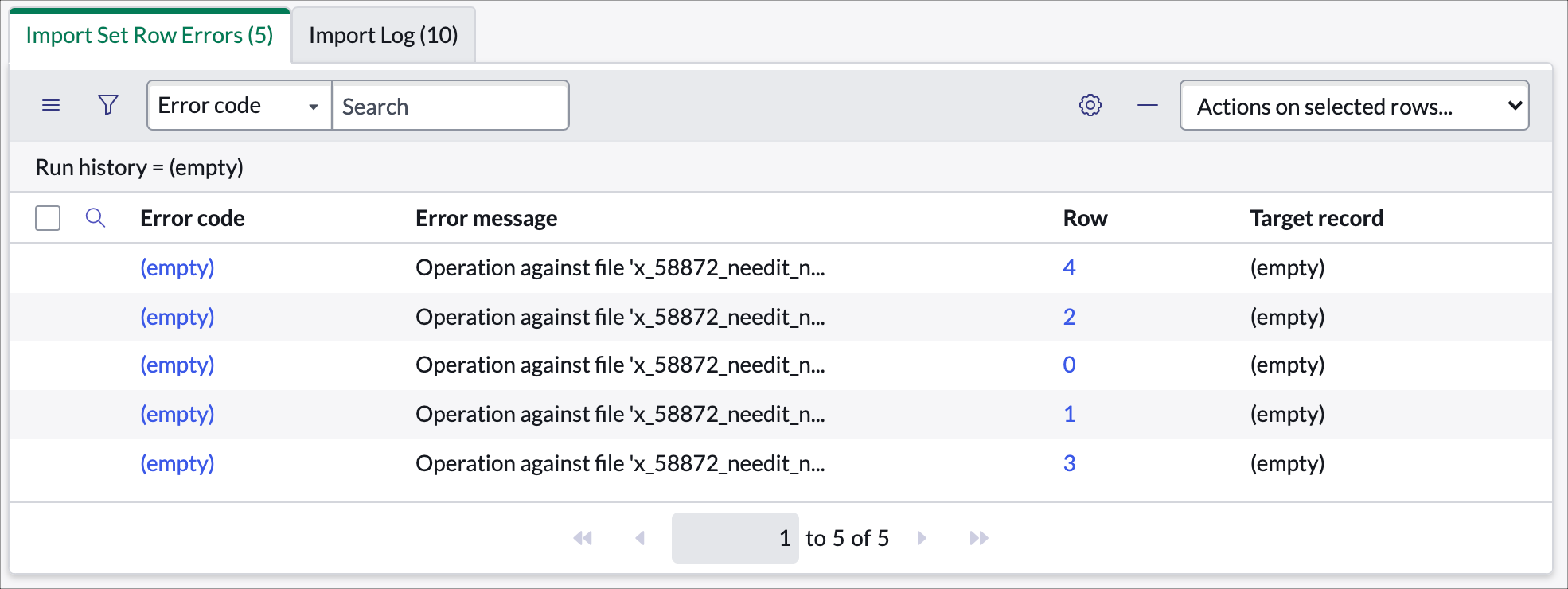 Run a Transform Map | ServiceNow Developers