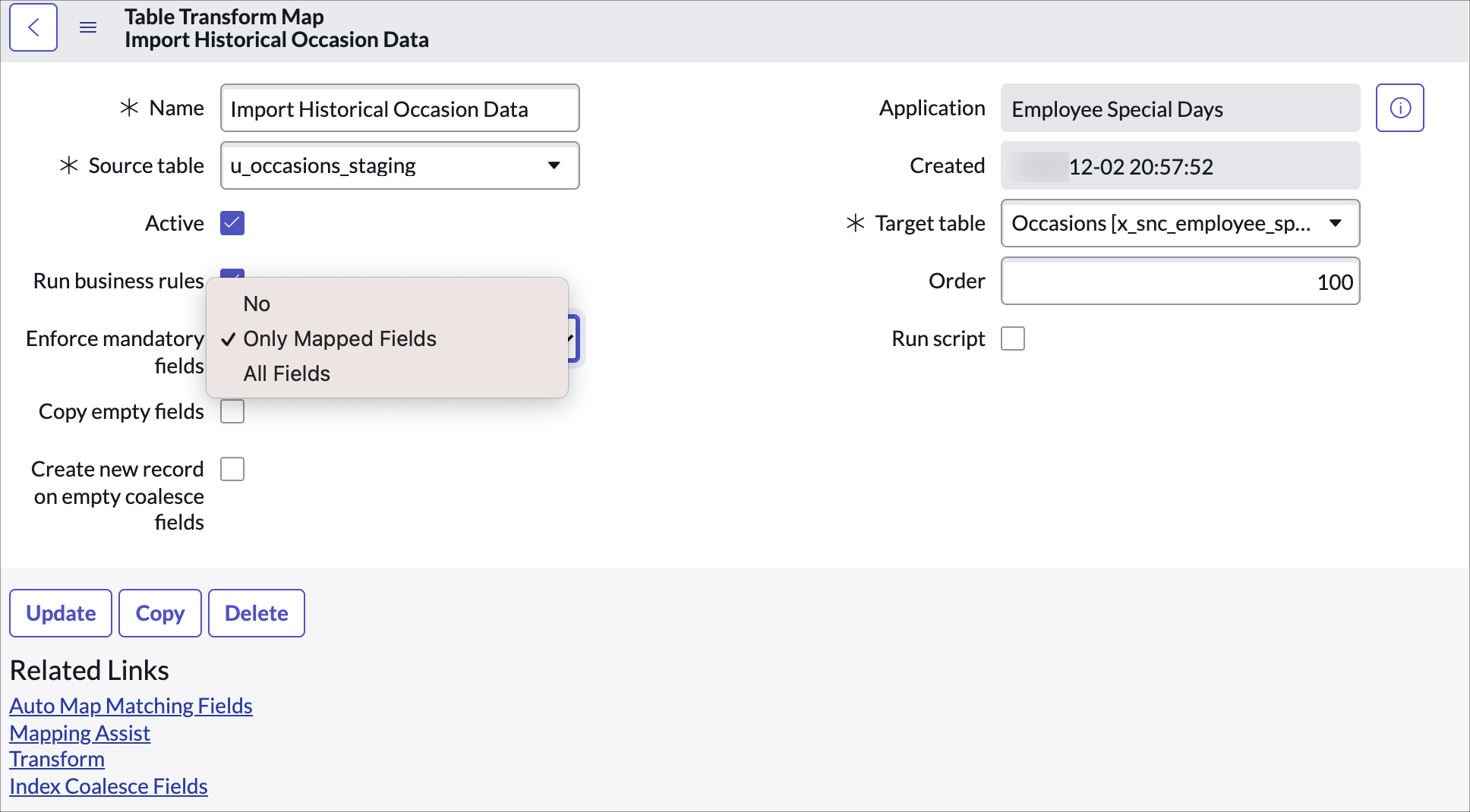 Verify the Data Integrity | ServiceNow Developers