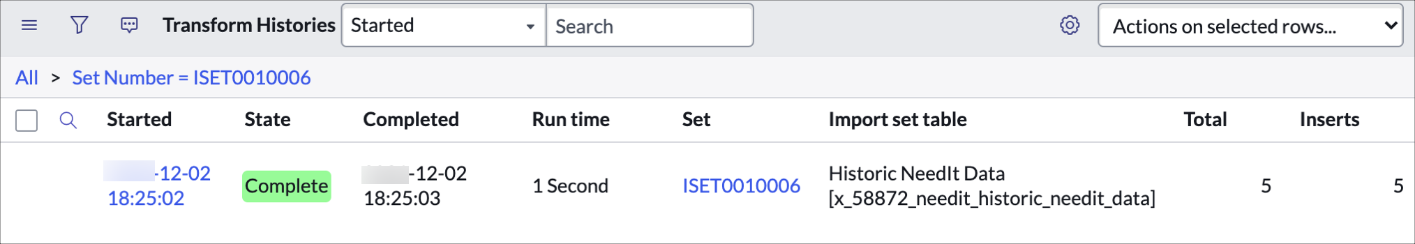 Exercise: Import Historic NeedIt Data | ServiceNow Developers