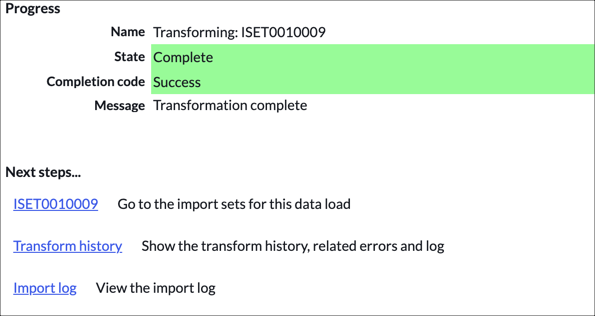 Run a Transform Map | ServiceNow Developers