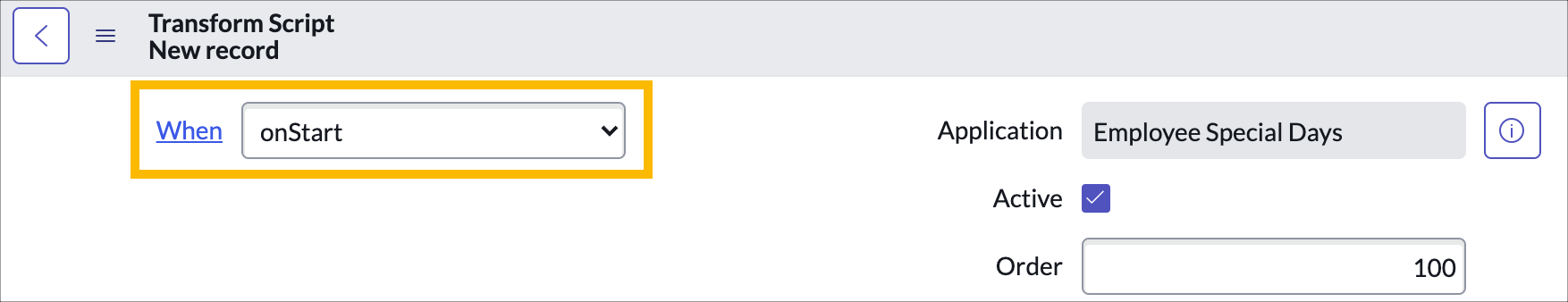 Transform Event Scripts | ServiceNow Developers