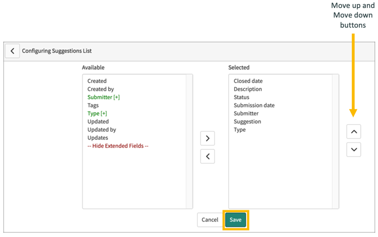 Configuring List Layouts | ServiceNow Developers