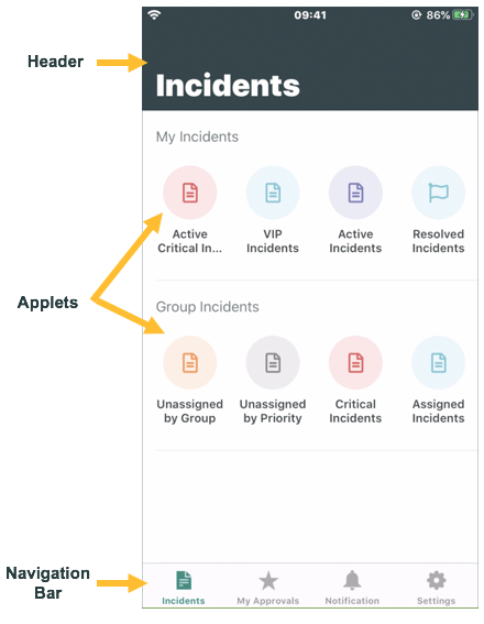 ServiceNow Agent Mobile Application User Interface Anatomy | ServiceNow Developers
