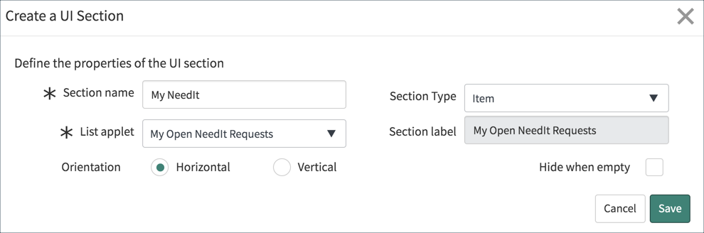Exercise: Create an Applet Launcher | ServiceNow Developers