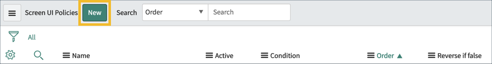 Screen UI Policies | ServiceNow Developers