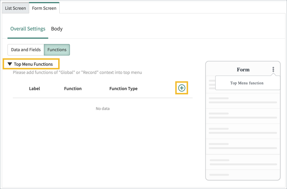 Adding Actions to Applets | ServiceNow Developers